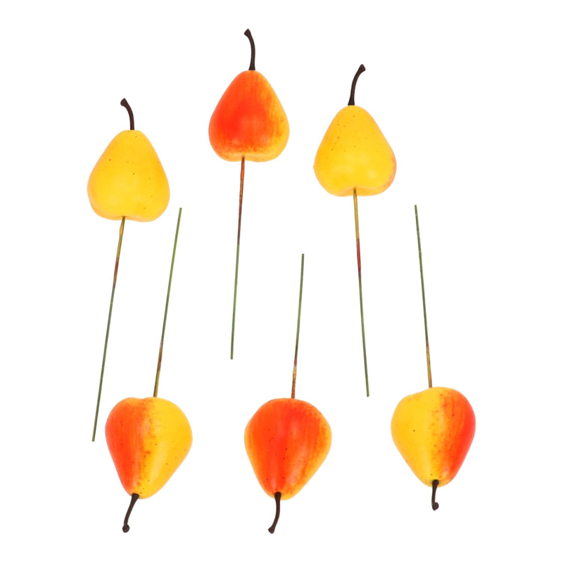 Pik gruszka na druciku 6szt/kpl HY-3399